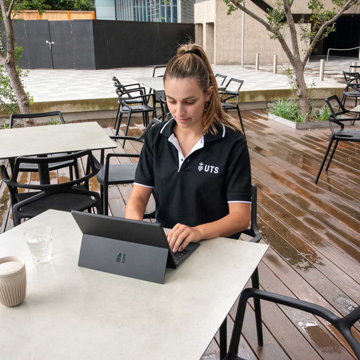 UTS Stripe Polo - Activate UTS